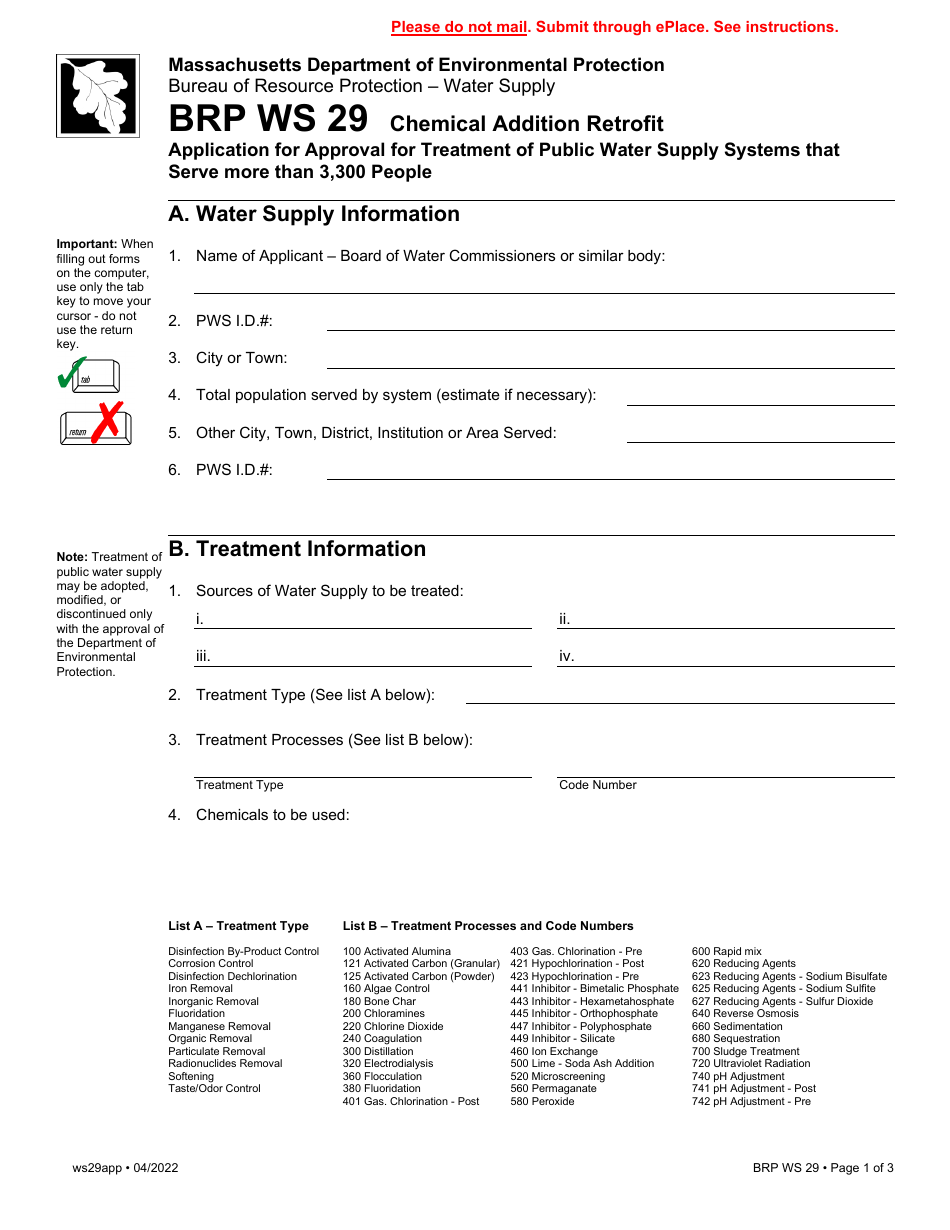 Form BRP WS29 - Fill Out, Sign Online and Download Fillable PDF ...