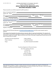 Form LCR-1085A Download Fillable PDF or Fill Online Adult Protective ...