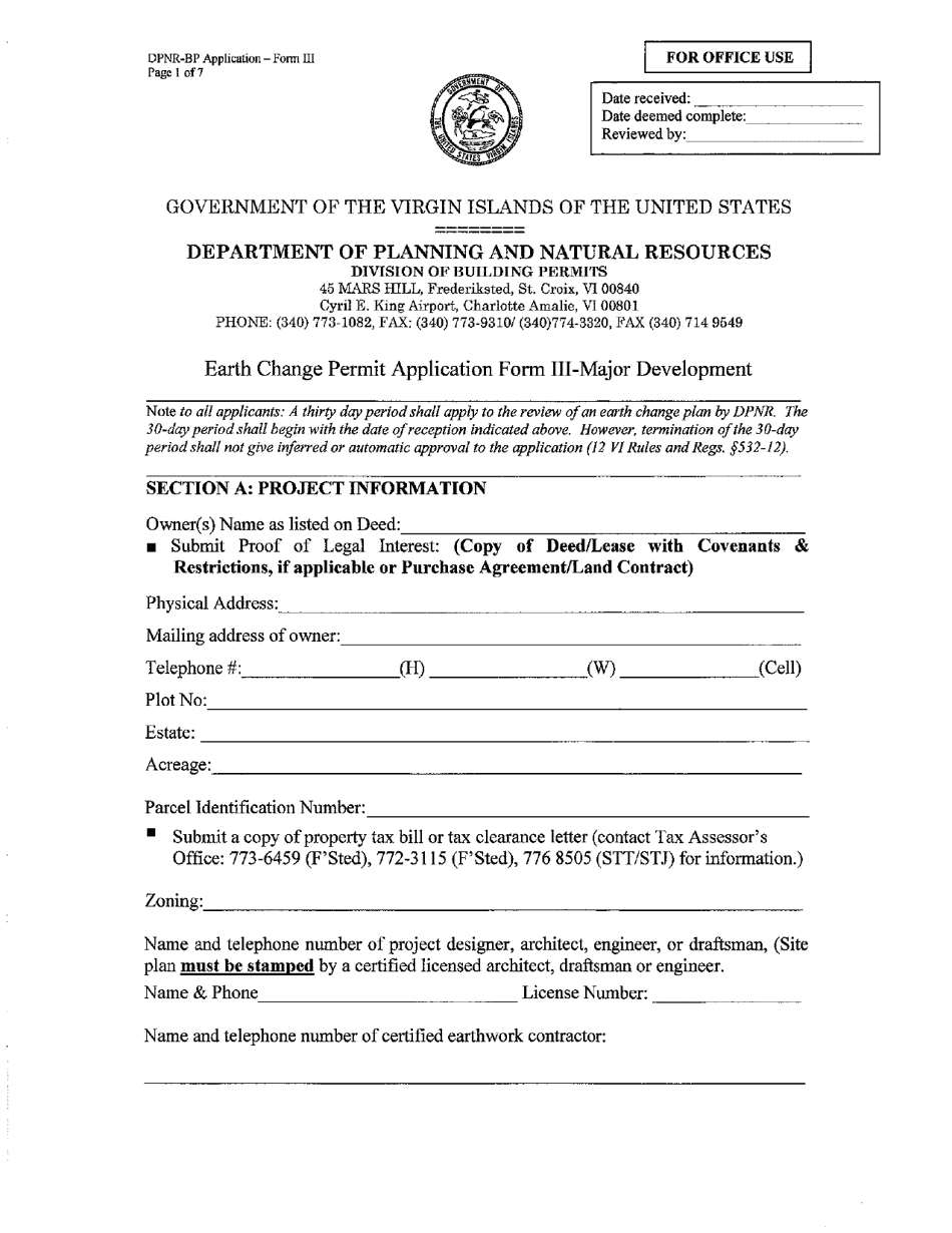 Form III - Fill Out, Sign Online and Download Printable PDF, Virgin ...