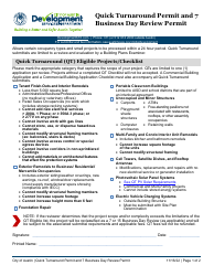 City of Austin, Texas Quick Turnaround Permit and 7 Business Day Review ...