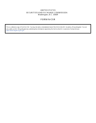 Form N-CSR (SEC Form 2569) - Fill Out, Sign Online and Download ...