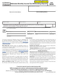 Form 501N - Fill Out, Sign Online and Download Fillable PDF, Nebraska ...