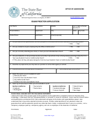 California Exam Proctor Application - Fill Out, Sign Online and ...