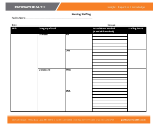 Nursing Report Sheet Template Download Printable PDF | Templateroller