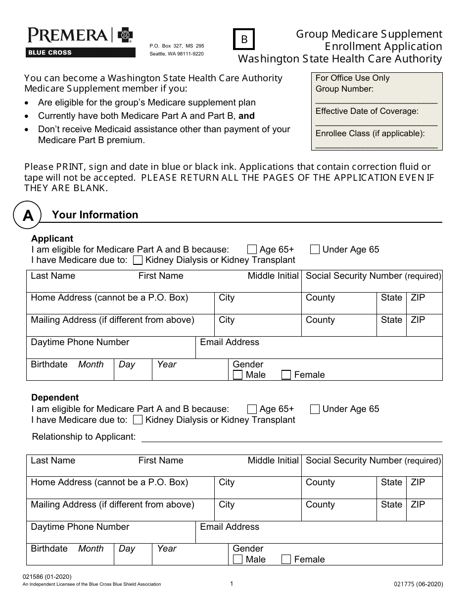 Form 021775 - Fill Out, Sign Online and Download Fillable PDF ...