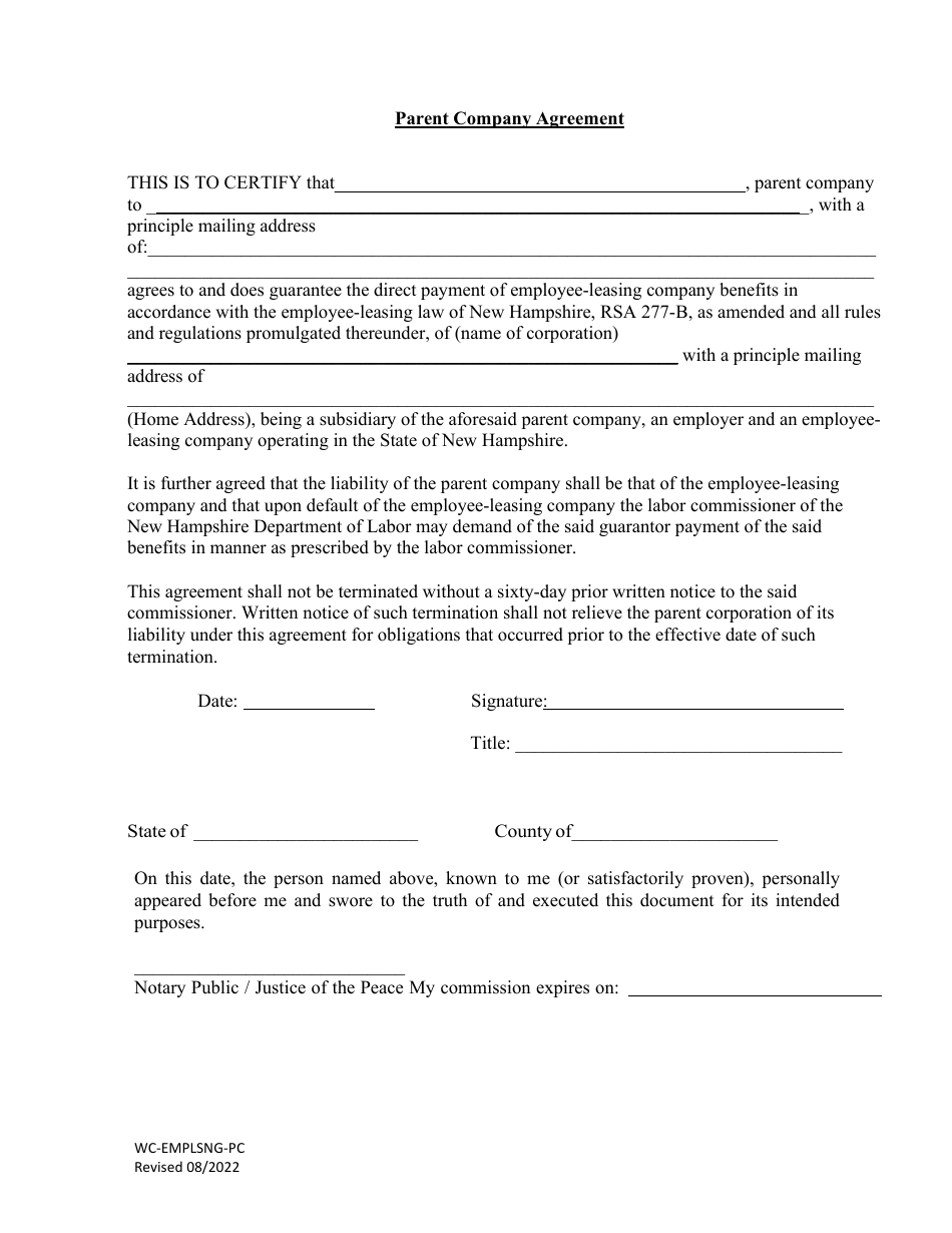 Form WC-EMPLSNG-PC - Fill Out, Sign Online and Download Fillable PDF ...