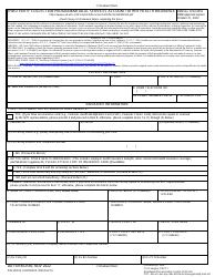 DD Form 2569 Download Fillable PDF or Fill Online Third Party ...