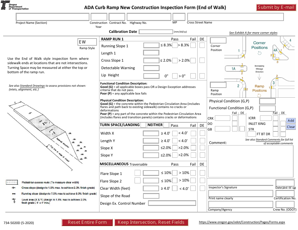 Form 734-5020D - Fill Out, Sign Online and Download Fillable PDF ...