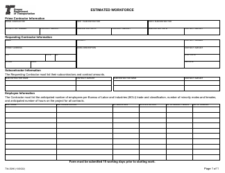 Form 734-5286 - Fill Out, Sign Online and Download Fillable PDF, Oregon ...