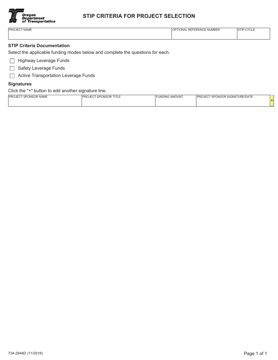Form 734-2948D - Fill Out, Sign Online and Download Fillable PDF ...