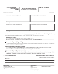 Form FOC106 - Fill Out, Sign Online and Download Fillable PDF, Michigan ...