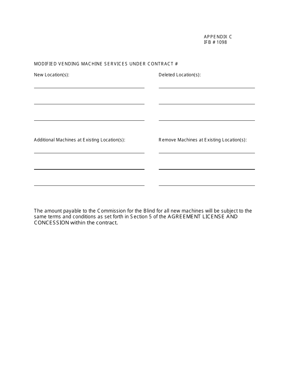 New York Modified Vending Machine Services Under Contract - Fill Out ...