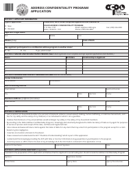 Idaho Address Confidentiality Program Application Download Printable ...