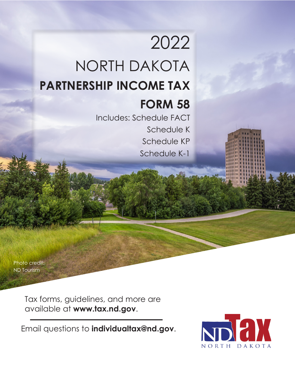 Download Instructions for Form 58, SFN28703 Partnership Income Tax ...