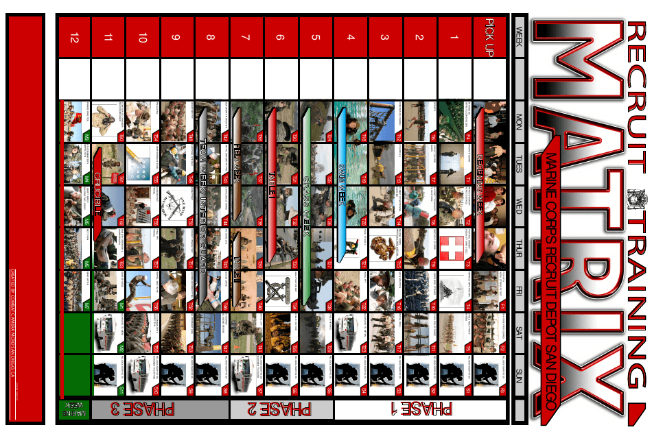 Marine Corps Basic Training Schedule