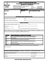 Newfoundland and Labrador Canada Special Authorization Request Form ...