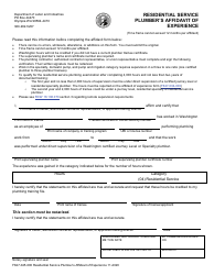Form F627-045-000 Download Fillable PDF or Fill Online Residential ...