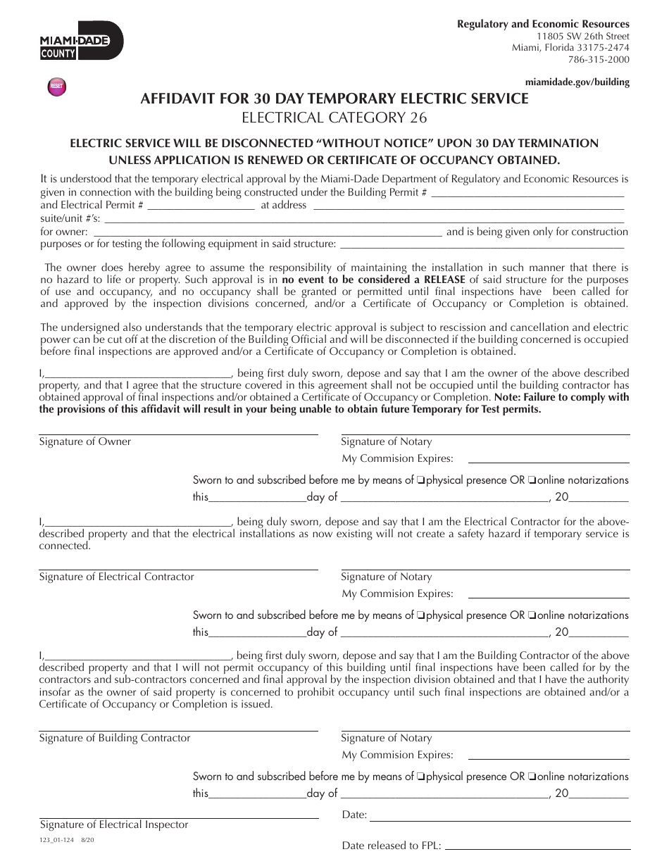Form 123_01-124 - Fill Out, Sign Online and Download Fillable PDF ...
