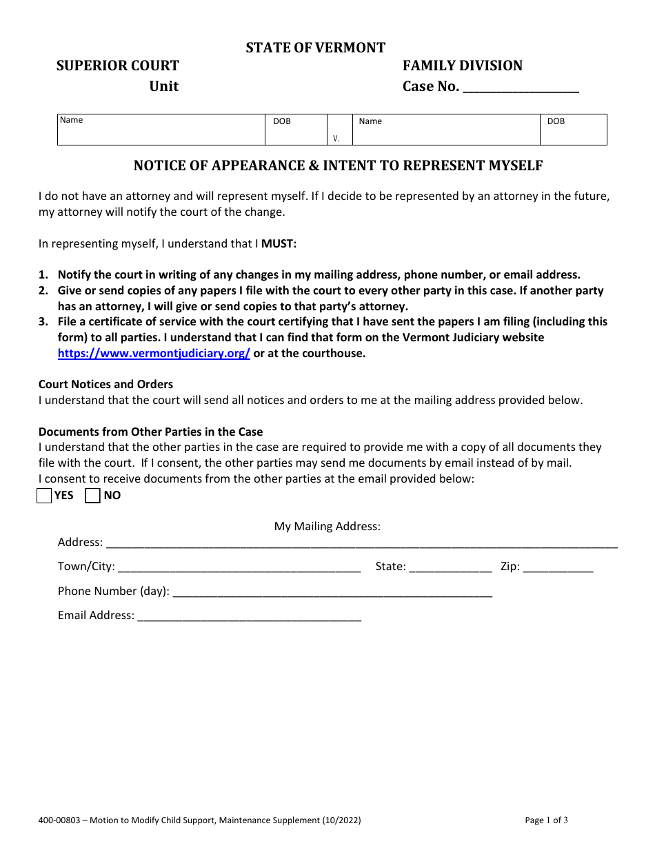 Form 400-00803 - Fill Out, Sign Online and Download Fillable PDF ...