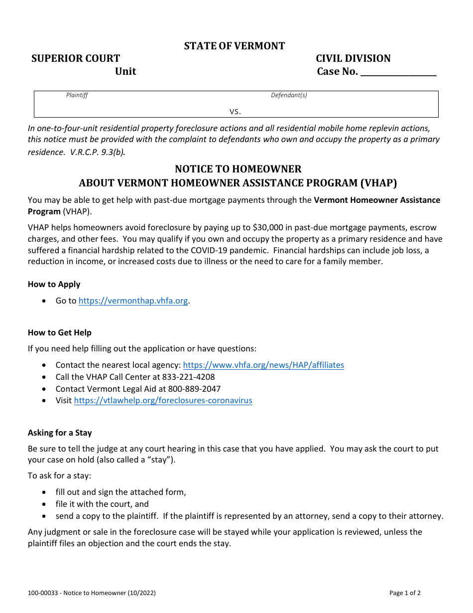 Form 100-00033 - Fill Out, Sign Online and Download Fillable PDF ...
