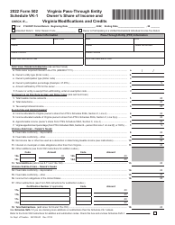 Form 502 Schedule SVK-1 - 2022 - Fill Out, Sign Online and Download ...