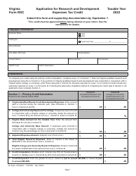 Form RDC - 2022 - Fill Out, Sign Online and Download Fillable PDF ...