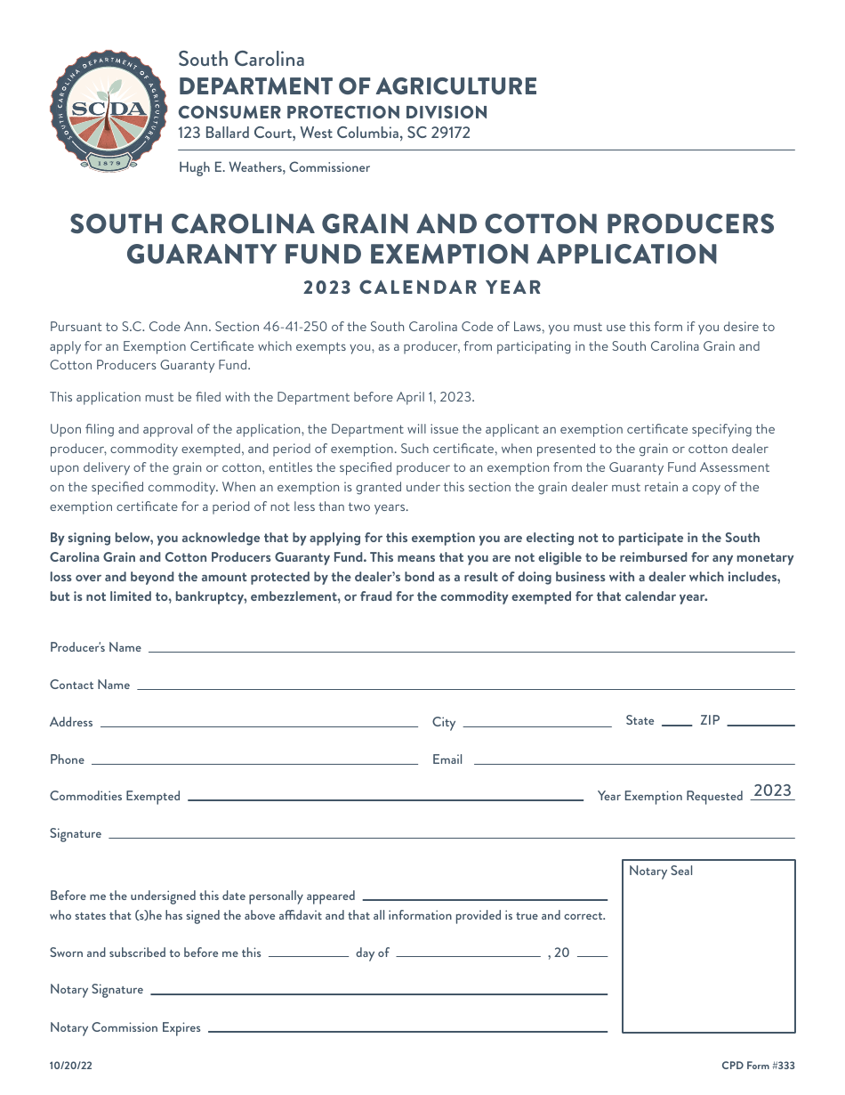 CPD Form 333 - 2023 - Fill Out, Sign Online and Download Fillable PDF ...