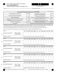 Form IND-HEALTH - 2022 - Fill Out, Sign Online and Download Fillable PDF, Rhode Island ...