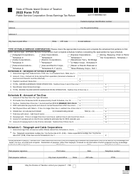 Form T-72 - 2022 - Fill Out, Sign Online and Download Fillable PDF ...