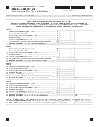 Form RI-1041MU - 2022 - Fill Out, Sign Online and Download Fillable PDF, Rhode Island ...