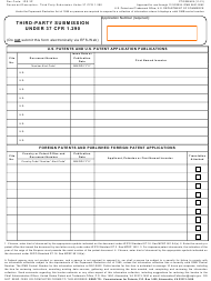 Download Instructions for Form PTO/SB/429 Third-Party Submission Under ...