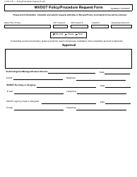 Form PR-1 Download Fillable PDF or Fill Online Wvdot Policy/Procedure ...