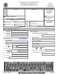 USCIS Form I-131 Download Fillable PDF or Fill Online Application for ...