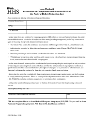 Form 470-5506 Download Printable PDF or Fill Online Attestation of ...