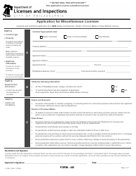 Form AB (L_034_F) Download Fillable PDF or Fill Online Application for ...