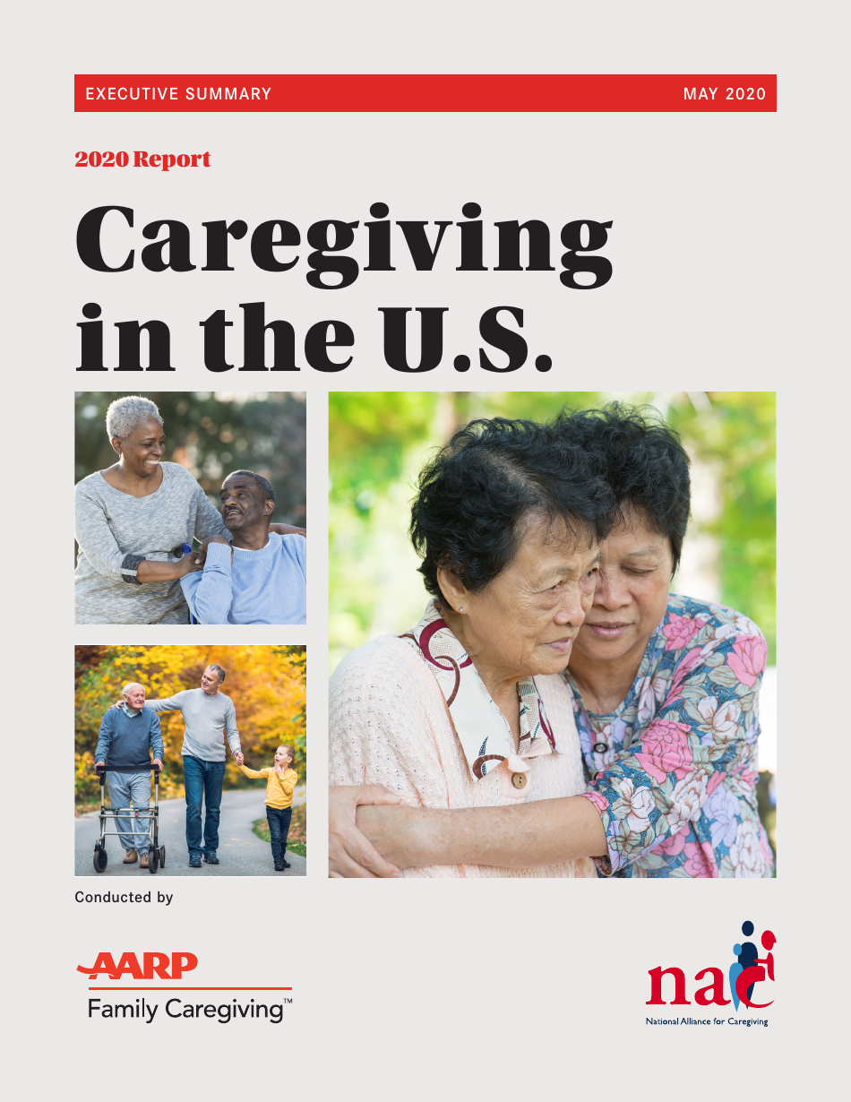Caregiving in the U.S. 2020 - Executive Summary Download Printable PDF ...