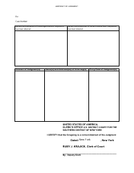 New York Abstract of Judgment - Fill Out, Sign Online and Download PDF ...