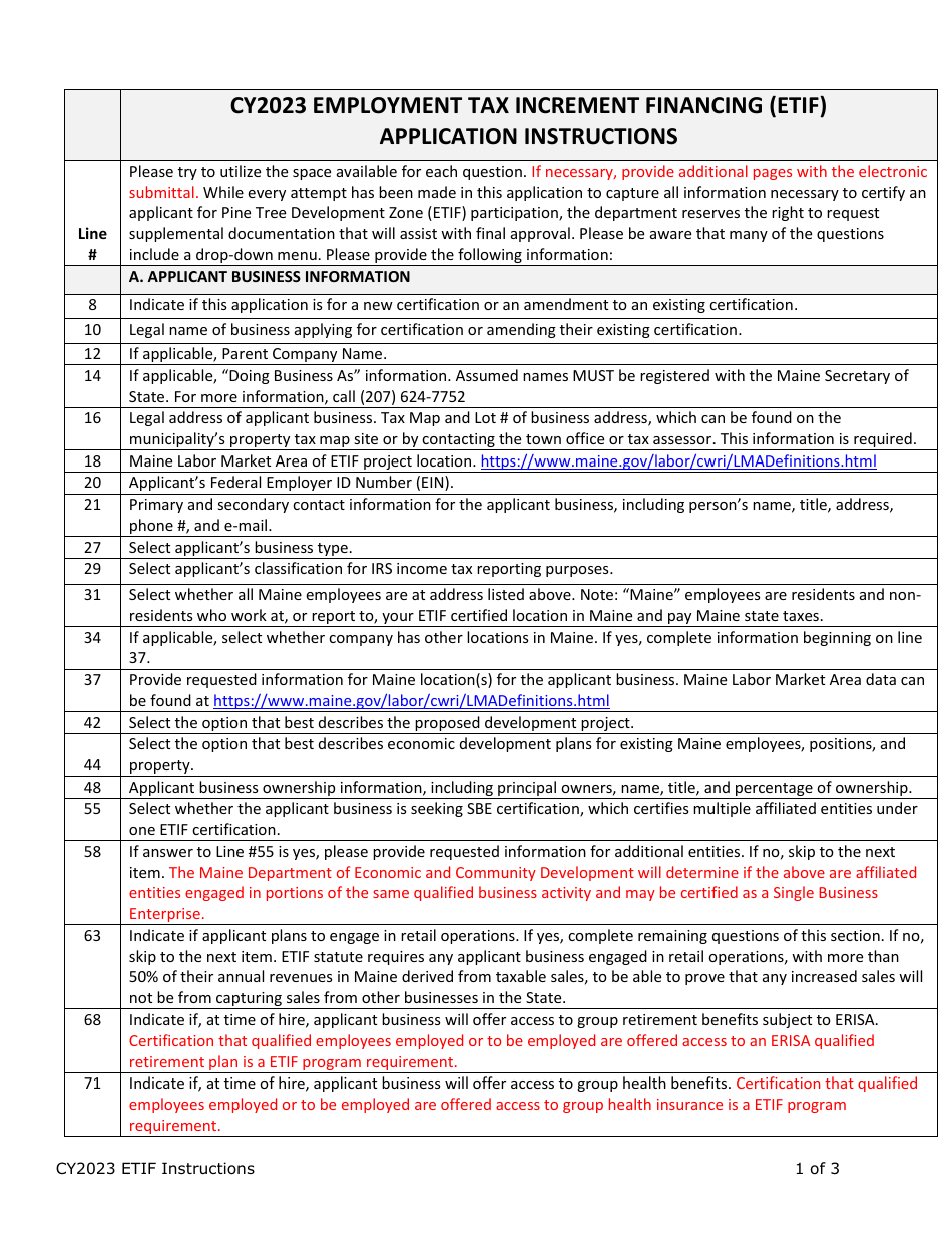Download Instructions for Business Certification Application ...