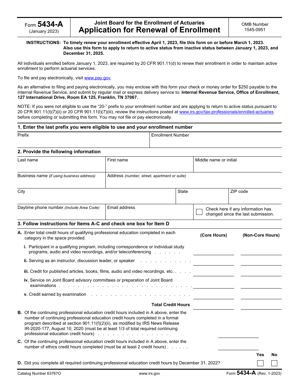IRS Form 5434-A - Fill Out, Sign Online and Download Fillable PDF ...