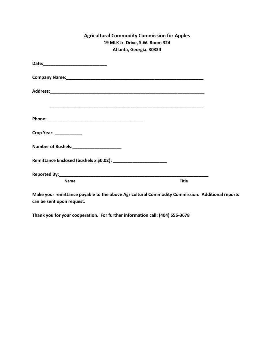 Georgia (United States) Apple Assessment Form - Fill Out, Sign Online ...