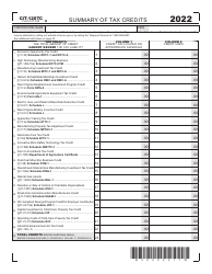 Form CIT-120TC - 2022 - Fill Out, Sign Online and Download Printable ...