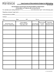 Form 41-136 - Fill Out, Sign Online and Download Printable PDF, Iowa ...