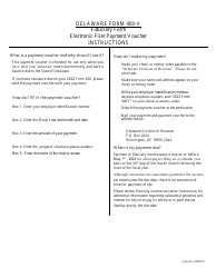 Download Instructions for Form 400-V Electronic Filer Payment Voucher ...