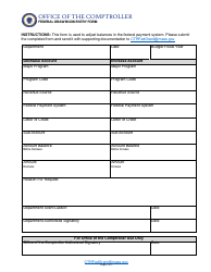 Massachusetts Federal Draw Book Entry Form Download Fillable PDF ...