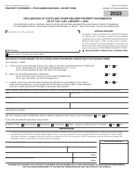 Form BOE-517-TR Download Fillable PDF or Fill Online Property Statement ...
