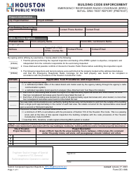 Form CE-1386 Download Fillable PDF or Fill Online Emergency Responder ...