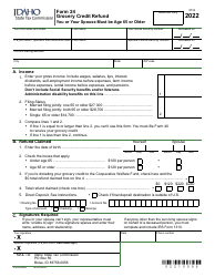 Form 24 (EFO00086) - 2022 - Fill Out, Sign Online and Download Fillable ...