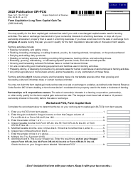 Form 150-101-167 Worksheet OR-FCG Download Fillable PDF or Fill Online ...