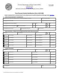 Form AUD-100 - Fill Out, Sign Online and Download Fillable PDF, Arizona ...