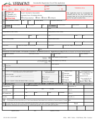 Form VD-038 - Fill Out, Sign Online and Download Fillable PDF, Vermont ...